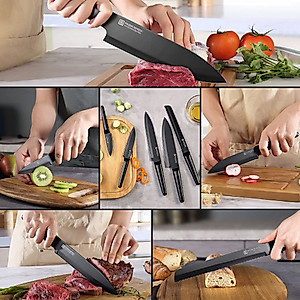 PAUDIN Kitchen Knife, 8 Inch Ultra Sharp Knife, German Stainless Steel Knife, Ergonomic Handle with Gift Box (8 Inch Chef Knife)