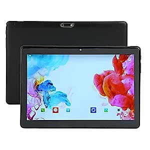 Diyeeni 10.1in Tablet, 4G Phone Call with Dual Sim Card Slot, 4G RAM 64G ROM for Android9.0 Kids Tablet, 5000mAh Battery, 5MP Rear Camera, WiFi Tablet, 1280x800 Resolution