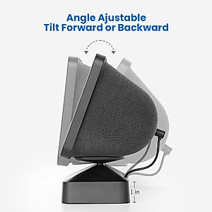 GGMM ES8 Battery Base for Show 8(3rd Gen), Adjustable Battery Charging Stand, Battery Dock to Make Smart Speaker Portable, Black(Show 8 Not Included)