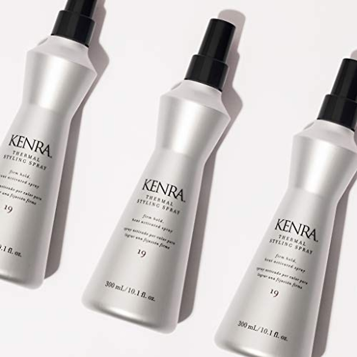 Kenra Thermal Styling Spray 19 | Heat Protection Spray | Firm Hold Heat-Activated Spray | Tames Frizz, Flyaways & Adds Shine | All Hair Types | 10 fl. Oz
