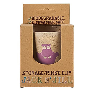 Jack N' Jill Rinse/Storage Cup - Hippo