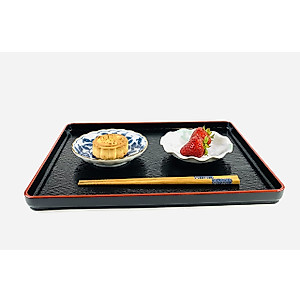 JapanBargain 3671, Bamboo Chopsticks Reusable Japanese Chinese Korean Chopsticks Set Wood Chop Sticks Hair Sticks 5 Pair Gift Set Dishwasher Safe, 9 inch, 1 Pack