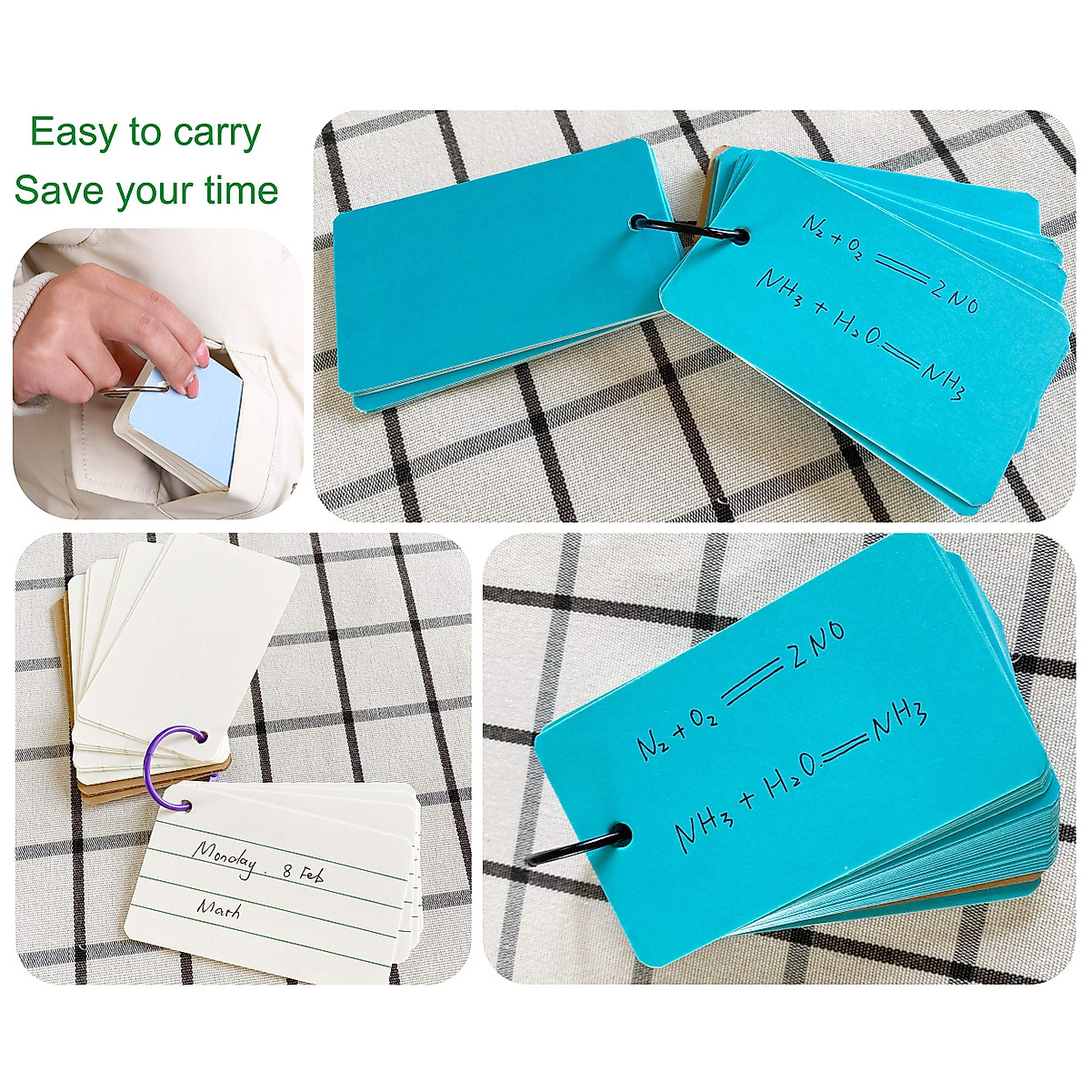 Keychains or Key Rings, Loose Leaf Binder Rings for Key Chains, Card Rings, Clip Rings for Book Rings, School, Home or Office (50Pcs 1 inch)