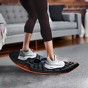 ZEALTOP Standing Desk Anti fatigue Balance Board standing desk mat wobble board Rocker Board Comfort Mat for Office (Large Size)