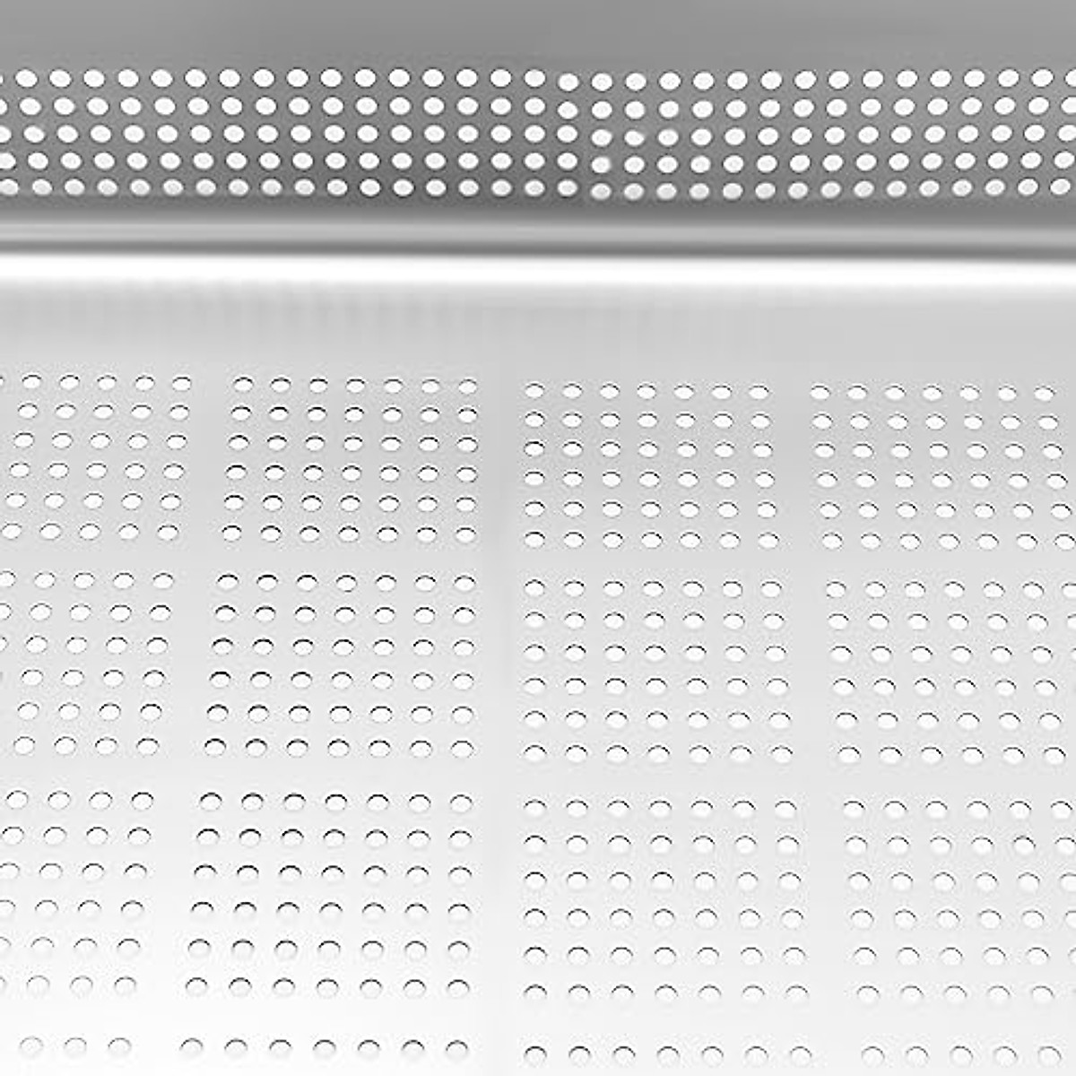 CNCEST 2pcs 4 Inch Commercial Food Heater, Steam Table Plate Buffet Counter Perforated Portable, for Use in Restaurant Canteensce