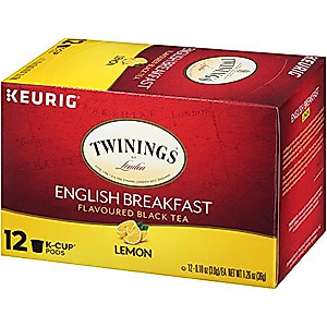 TWINING ENGLISH BREAKFAST LEMON 12 CT