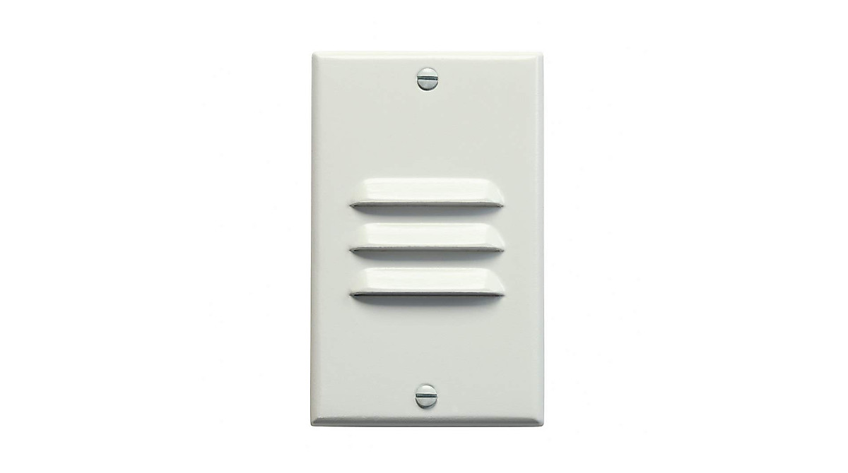 Kichler LED Step Light - White Finish, 120V Utility