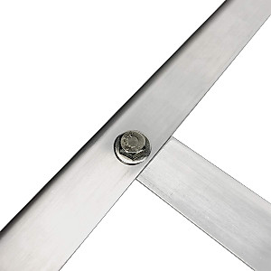 JEACENT Wall Mounting Bracket Rust Free Stainless Steel Support for 9000-24000BTU Condenser Ductless Mini Split Air Conditioner Heat Pump Systems