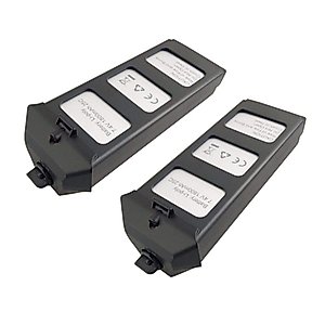 GzxLaY High-Performance Battery Backup 2pcs 7.4V 1800mah Lithium Battery for MJX B5W F20 Brushless Four-axis Aircraft Spare Parts Remote Control Drone Battery