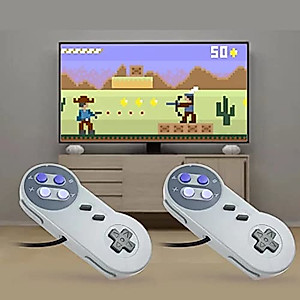 GRABOTE 2 Packs USB Controller For SNES/NES Classic for PC/Windows/iOS/Android