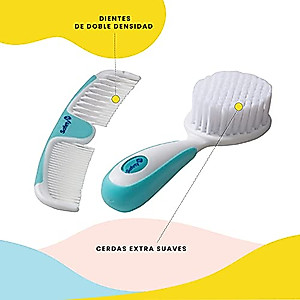 Safety 1st Easy Grip Brush and Comb, Colors May Vary