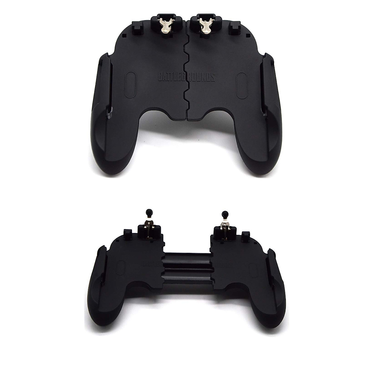 Ytuomzi Mobile Phone PUBG Game Controller L1R1 Shoot and Aim Trigger Joystick Ergonomic Gamepad for PUBG Mobile/Knives Out,Phone Gaming Controller for 4.7''- 7.0'' Android & iOS (H6)