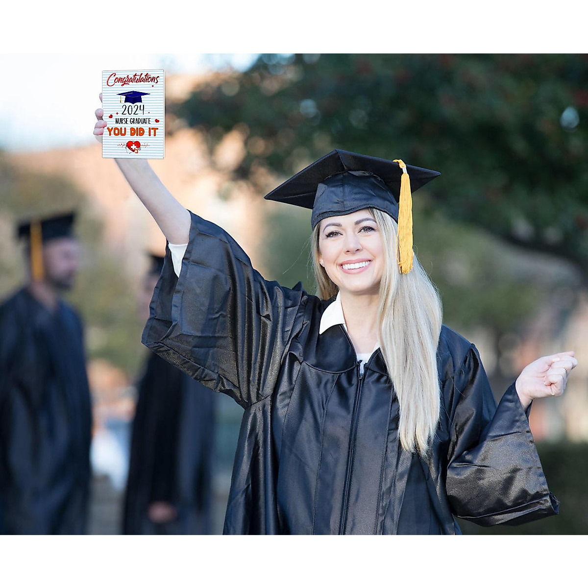WhatSign Nurse Graduation Cards 2024 Nursing School Graduation Cards School Nurse Graduation Gifts Nursing Graduation Gifts for Her New Nurses Medical Graduation Nurses Cards for RN Midwife Nicu Nurse