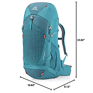 Gregory Mountain Products Icarus 40 Liter Kid's Hiking Backpack , Capri Green
