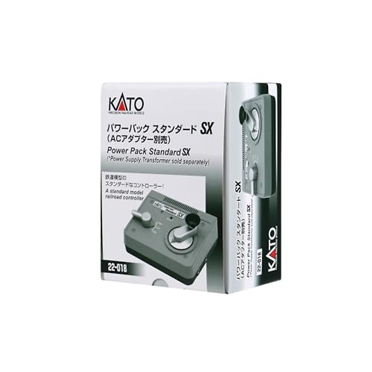 Kato N Gauge pawa-pakkusutanda-do SX (AC Adapter Not Included) 22 – 018 Railway Model Supplies