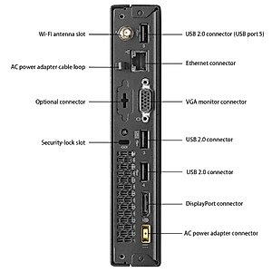 Lenovo ThinkCentre M73 Tiny Desktop PC Computer Package, Intel Core i3 2.9GHz, 8G DDR3, 256G SSD, VGA, DP, USB 3.0, 20 Inch LCD Monitor(Brands May Vary), Keyboard, Mouse, Win10 Pro 64 Bit (Renewed)