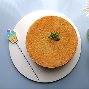 6 Pack Cake Tester,Stainless Steel Cake Tester,Reusable Baking Tool,Cake Tester for Baking,5.4inches,Cake Supplies