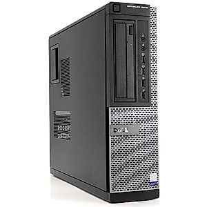 Dell Optiplex 9010 Desktop Computer, Intel Core i5-3470 3.2 GHz, 8 GB RAM, 1 TB SATA HDD, Keyboard & Mouse, Wi-Fi, DVD-RW, Windows 10 (Renewed)