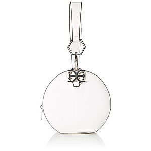 Sam Edelman Scarlett Round Wristlet, White