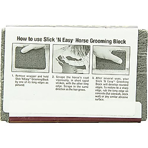 Farnam Slick 'N Easy Horse Grooming Block
