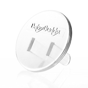 Baby Buddy Outlet Plugs, Clear, 24-Count