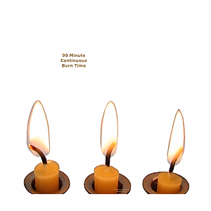 Beeswax Candle Works, Chanukah (Pack of 45) 100% USA Beeswax