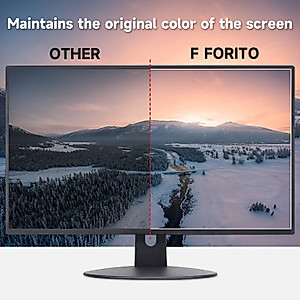 F FORITO 2-Pack 21.5 inch Anti Glare Matte Computer Screen Protector for 16:9 Monitor, Eye Protection Computer Screen Cover Compatible with 21.5" Acer/HP/Dell/Lenovo/ASUS/LG/MSI Desktop