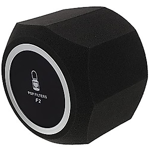 Octagon Microphone Pop Filter Windscreen, Vocal Isolation Foam for Studio Recording Sound-absorbing and Reduces Noise