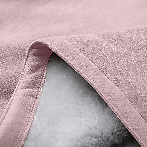Winter Coats for Women 2024 Trendy Plus Size Sherpa Fleece Lined Distressed Jackets Hooded Parka Faux Suede Pea Coat Outerwear, chamarras de mezclilla para mujer, plus size leather jacket Pink 3x