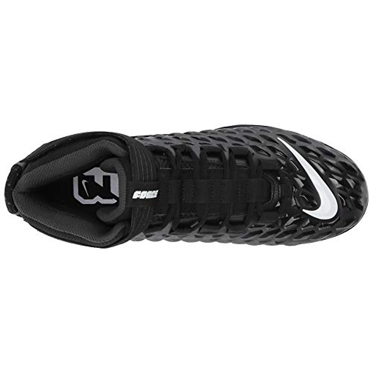 Nike Men's Force Savage Pro 2 Football Cleat Black/White/Anthracite Size 10.5 M US