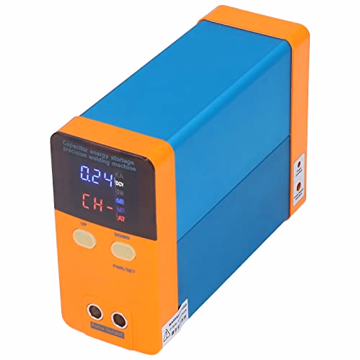 FOLOSAFENAR Capacitor Energy Storage Welding Machine, 11.6KW Power Low Power Consumption Large Capacity Pulses Spot Welder for Mobile Power Sources(US Plug)