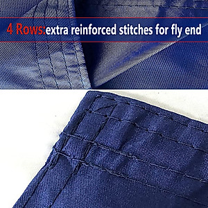 Air Force Crest Emblem Flag 3x5 Outdoor Double Sided- US Coat of Arms Military USAF Flags Heavy Duty 3 Ply Flag Banner with 2 Grommets for Outside Outdoor Indoor