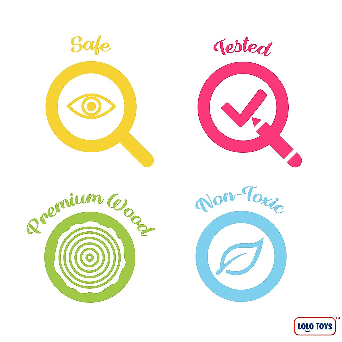 Premium Wooden Dollhouse Furniture Set –49PCS, 7 Rooms– Doll House Furniture and Accessories Set