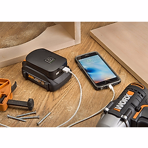 WORX WA3769 USB Charger Adapter Battery