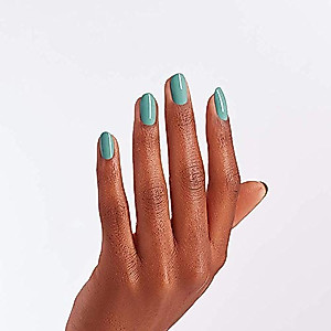 OPI Infinite Shine 2 Long-Wear Lacquer, Verde Nice to Meet You, Green Long-Lasting Nail Polish, Mexico City Collection, 0.5 fl oz