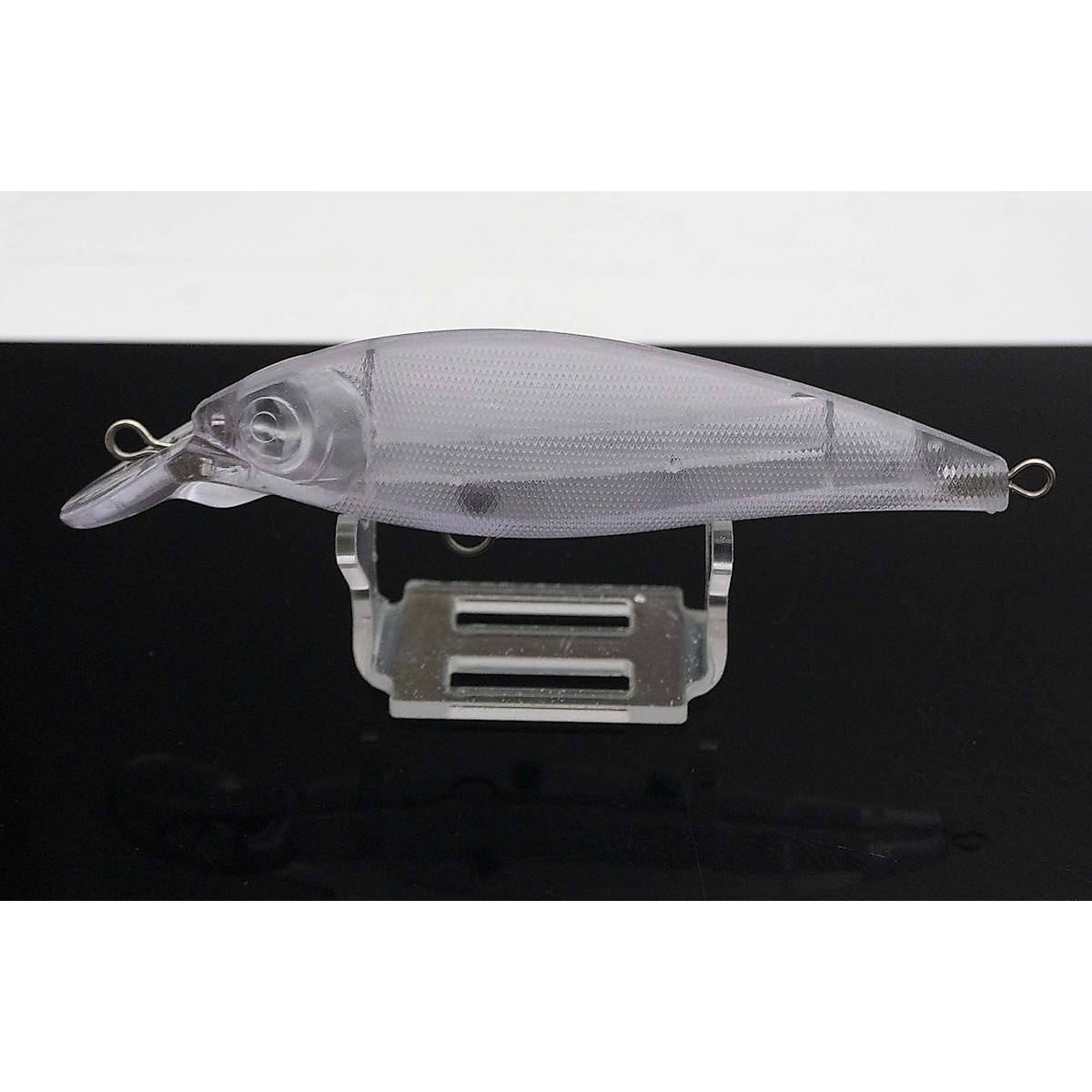 5PCS Unpainted Fishing Lure Blanks 28.97g 14.7cm with 10mm Free Fishing Eye Crankbait Baits Simulation Blank Body Clear Hard Baits Trout Salmon Minnow Lure Popper Lures Topwater Freshwater 8025