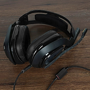 Geekria Gaming Audio Cable Compatible with Astro A40 tr, A40, A30, A10 Gen 2, A10 Gaming Headset Cable, 3.5mm Auxiliary Replacement Stereo Cable with Mute Control (6 ft / 2 m)