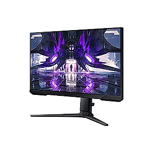 SAMSUNG 24" Odyssey G32A FHD 1ms 165Hz Gaming Monitor with Eye Saver Mode, Free-Sync Premium, Height Adjustable Screen for Gamer Comfort, VESA Mount Capability, LS24AG320NNXZA