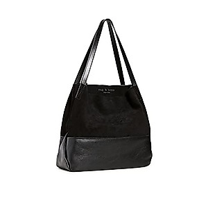 rag & bone Women's Passenger Tote 2.0, Black, One Size