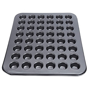 Fdit Bakeware Cupcake And Muffin Pan 48Cup NonStick Mini Round Cupcake Pan Tray Baking Mould Bakeware Cooking Accessory Make Complete And Beautiful Cakes