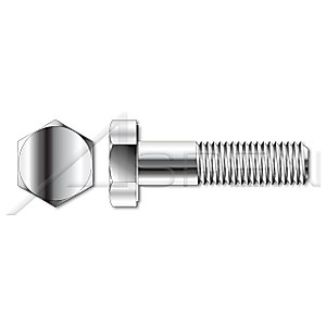 (25 pcs) M18-2.5 X 200mm ISO 4014, Metric, Hex Head Cap Screws Bolts, Part Thread, A4 Stainless Steel