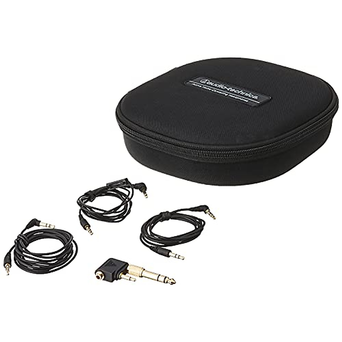 Audio-Technica ATH-ANC7b-SViS QuietPoint Noise-Cancelling Headphones with In-Line Mic & Control,Black