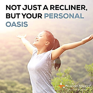 Human Touch WholeBody 7.1 Living Room Recliner Massage Chair - Full Body Professional Grade Personal Massage - Relaxation w Heat for Targeted Stress + Muscle Pain Relief with Foot Calf - Espresso