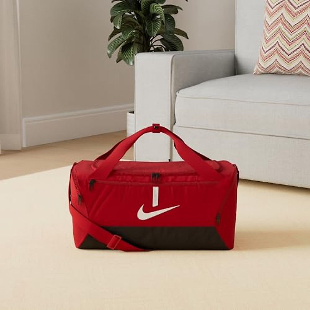 NIKE CU8097-657 Academy Team Sports Backpack Unisex Adult University RED/Black/White Size Uni