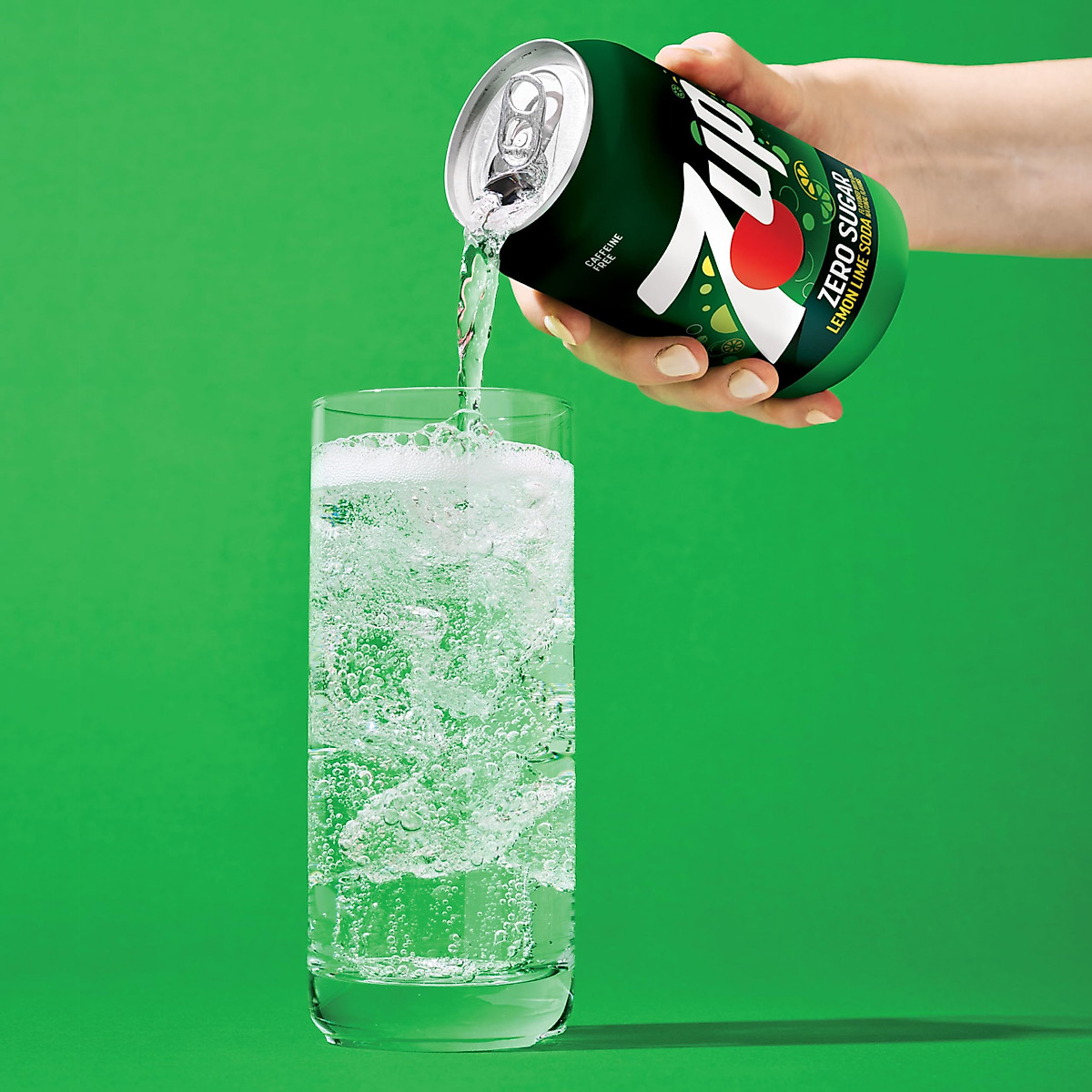 Zero Sugar 7-Up Soda, 12 Oz., Pack of 12