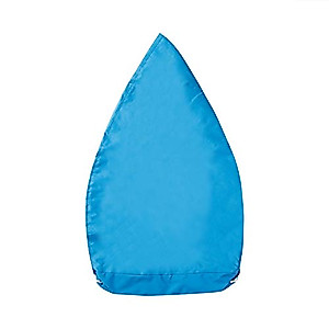 Soft Bean Bag Chairs for Kids and Adults, Lazy Lounge Storage Bean Bag Chair Cover Unfilled Sofa Beanbags Stuffed Animal Storage Indoor Outdoor (Blue - B, 23.6x25.6inch)