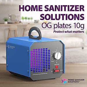 HOME SANITIZER SOLUTIONS Ceramic Ozone Plate Replacement for Commercial Ozone Generator 10,000mg/h - Increased Usage Hours