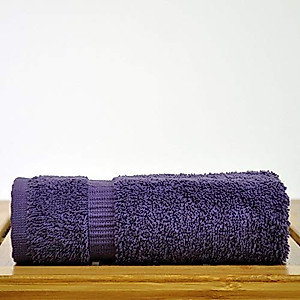 Luxury Hotel & Spa Collection Highly Absorbent, quick dry 100% Turkish Cotton 700 GSM, Eco friendly Towel, For Bathroom, Gymand Kitchen Dobby Border Soft Towel Set (Mix Color, Wash Cloths - Set of 12)