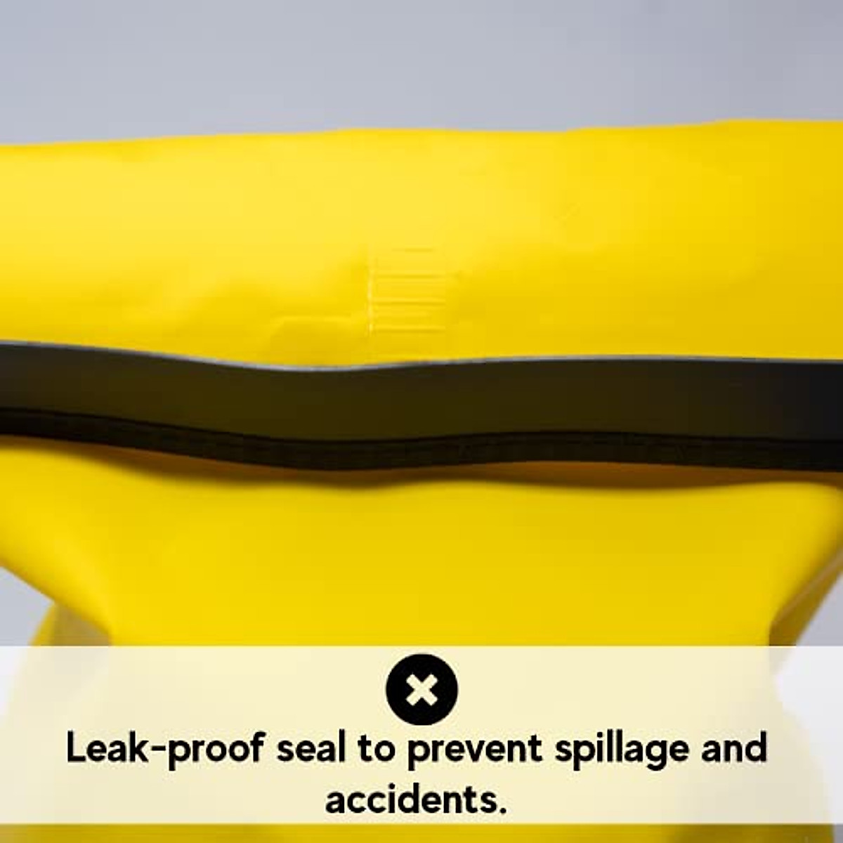 iChewie - Go Bag - Waterproof Dry Bag - Roll Top Compression Sack Keeps Gear Dry for Kayaking, Beach, Rafting, Boating, Hiking, Camping, Fishing, and more - 10L Black