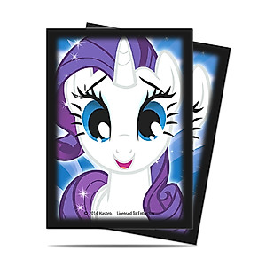 Ultra Pro My Little Pony Deck Protector Sleeves Featuring Rarity (65ct)